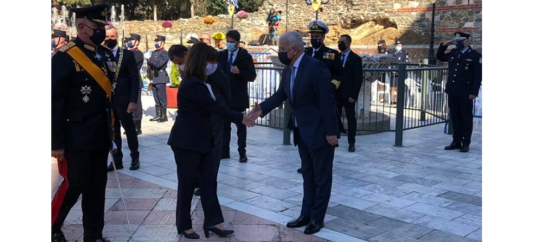 ΔΟΞΟΛΟΓΙΑ ΣΤΟΝ ΑΓΙΟ ΔΗΜΗΤΡΙΟ, ΩΣ ΕΚΠΡΟΣΩΠΟΣ ΤΟΥ ΠΡΟΕΔΡΟ ΤΗΣ ΒΟΥΛΗΣ ...